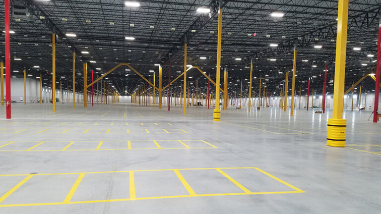 High Tolerance Warehouse Floors | Keith D. Smith Concrete